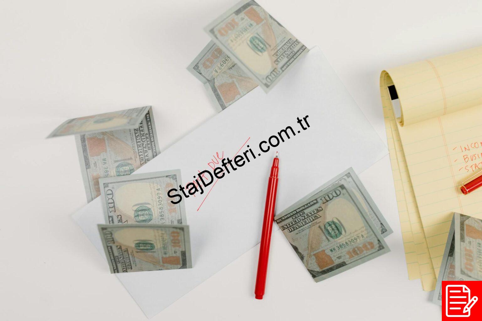 muhasebe ve vergi uygulamaları staj defteri örneği - Staj Defteri