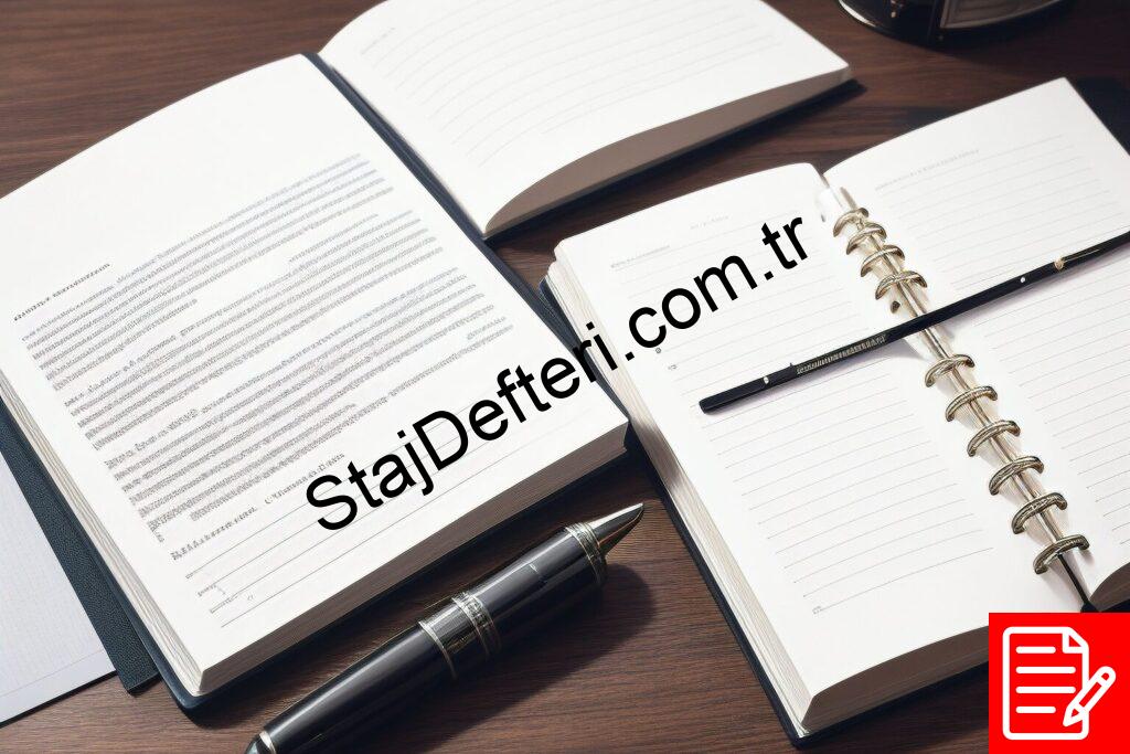 Optisyenlik Staj Defteri Örneği - Staj Defteri