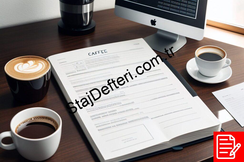 Staj Defteri Doldurma Örneği Muhasebe - Staj Defteri