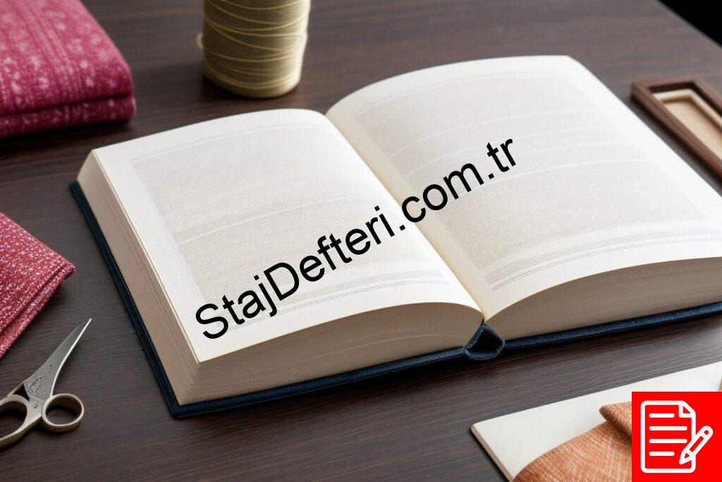 Staj Defteri Örneği Tekstil - Staj Defteri
